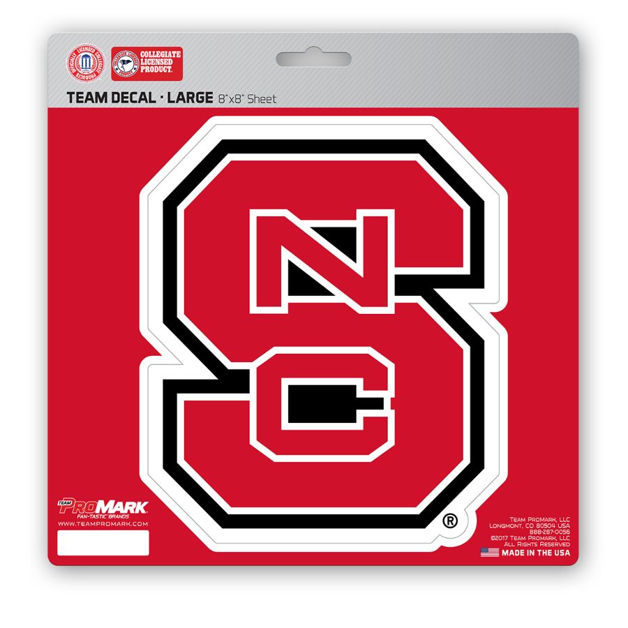 North Carolina State University Wolfpack Logo - 8x8 Vinyl Sticker at ...