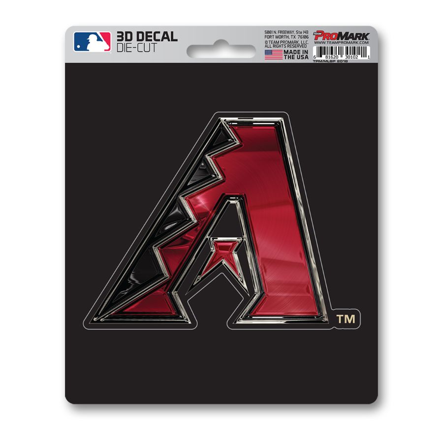 Arizona Diamondbacks - 3D Vinyl Sticker at Sticker Shoppe