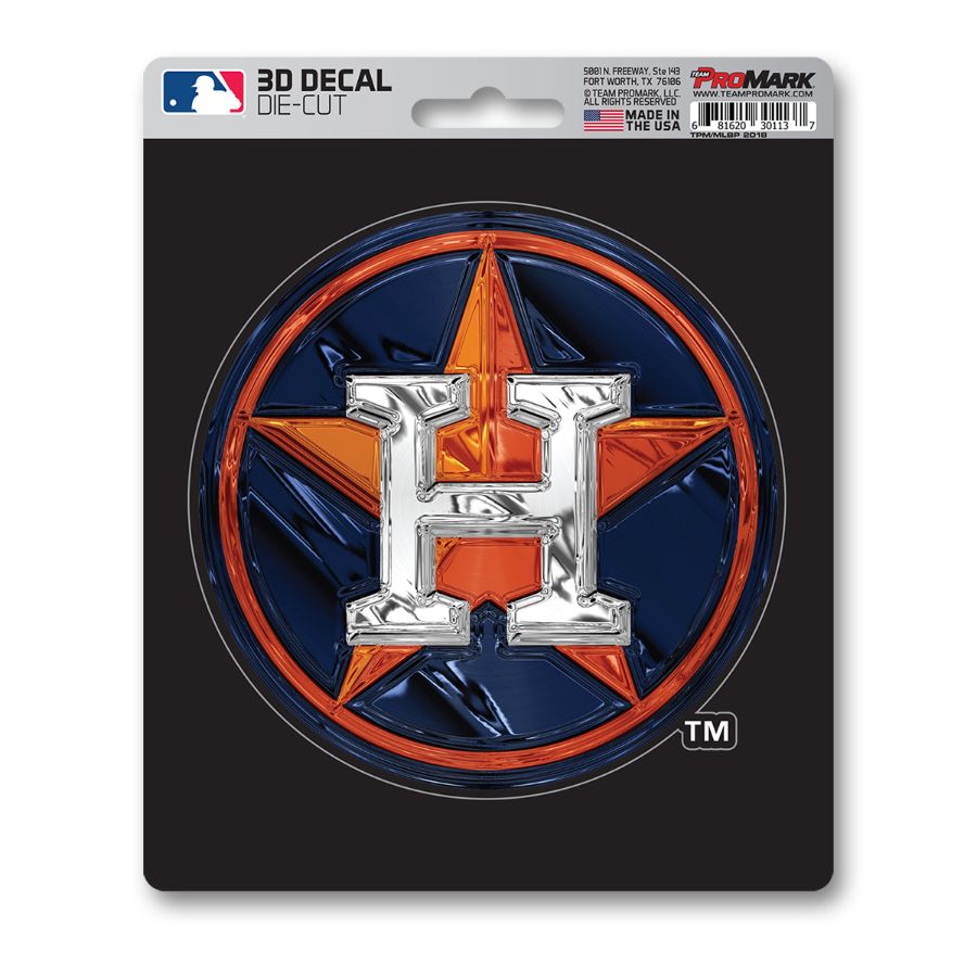 Houston Astros - 3D Vinyl Sticker at Sticker Shoppe