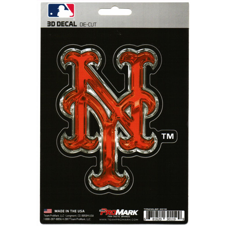 New York Mets - 3D Vinyl Sticker at Sticker Shoppe