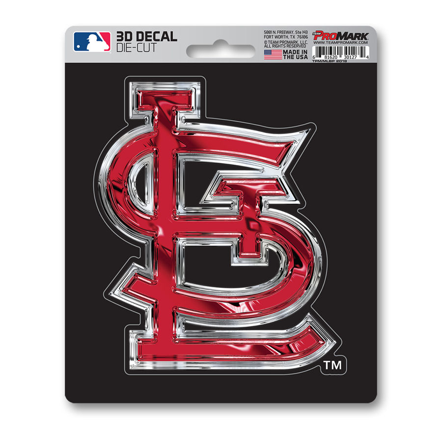 St. Louis Cardinals - 3D Vinyl Sticker at Sticker Shoppe