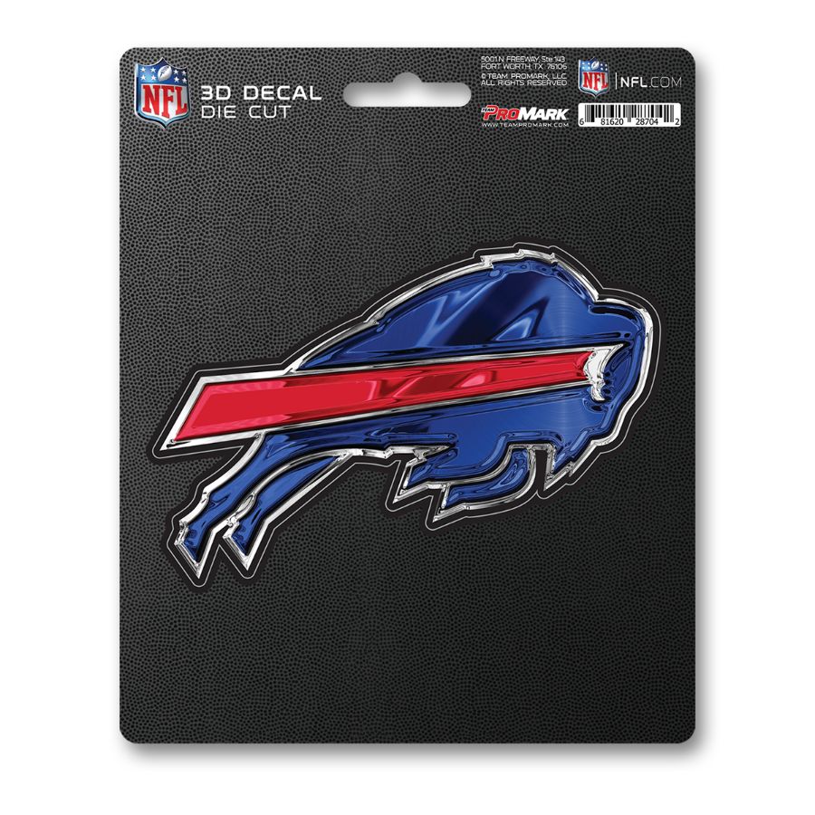 Buffalo Bills - 3D Vinyl Sticker at Sticker Shoppe