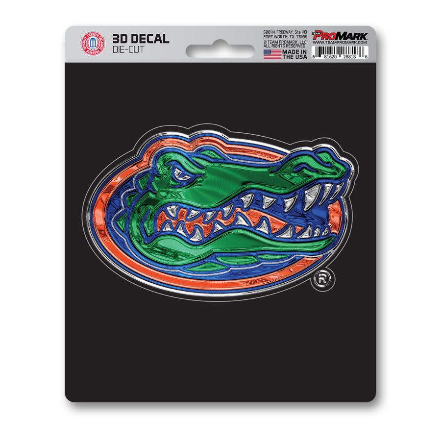 University of Florida Gators - Vinyl 3D Sticker at Sticker Shoppe