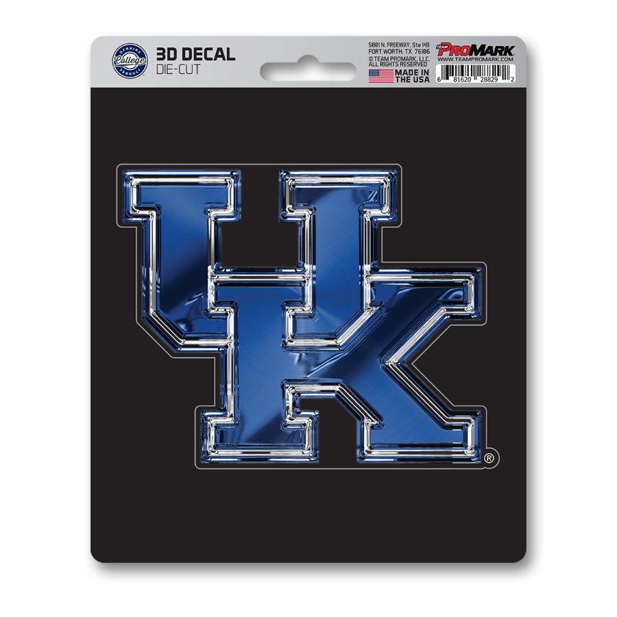 University of Kentucky Wildcats - Vinyl 3D Sticker at Sticker Shoppe