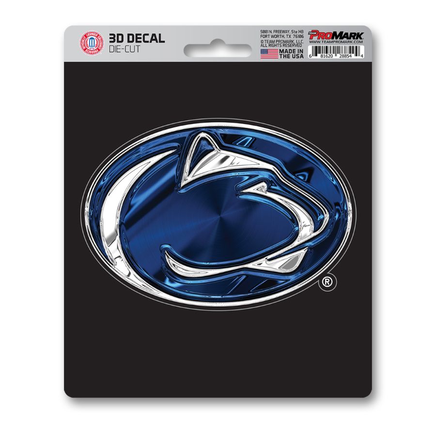 Penn State University Nittany Lions - Vinyl 3D Sticker at Sticker Shoppe