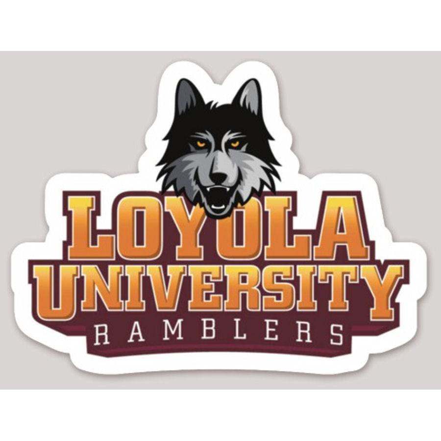 Loyola University Ramblers Logo - Vinyl Sticker at Sticker Shoppe