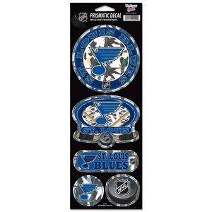 St. Louis Blues - Prismatic Decal Set at Sticker Shoppe