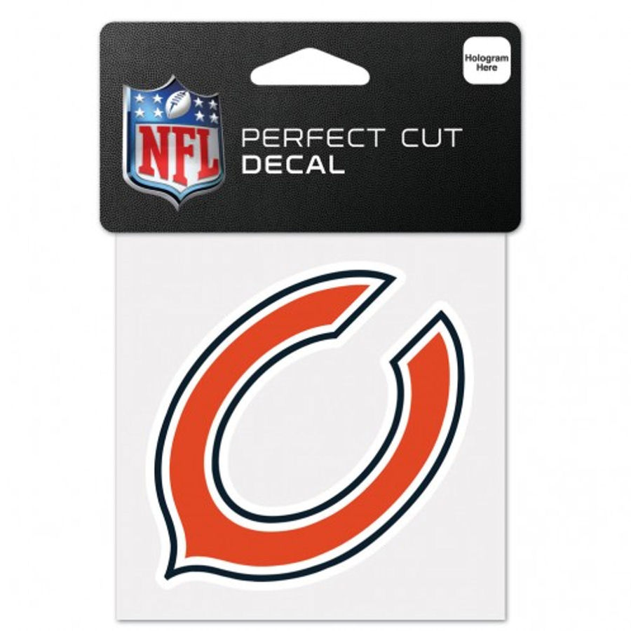 Chicago Bears Logo Die Cut Decal 4 x 4 at Sticker Shoppe