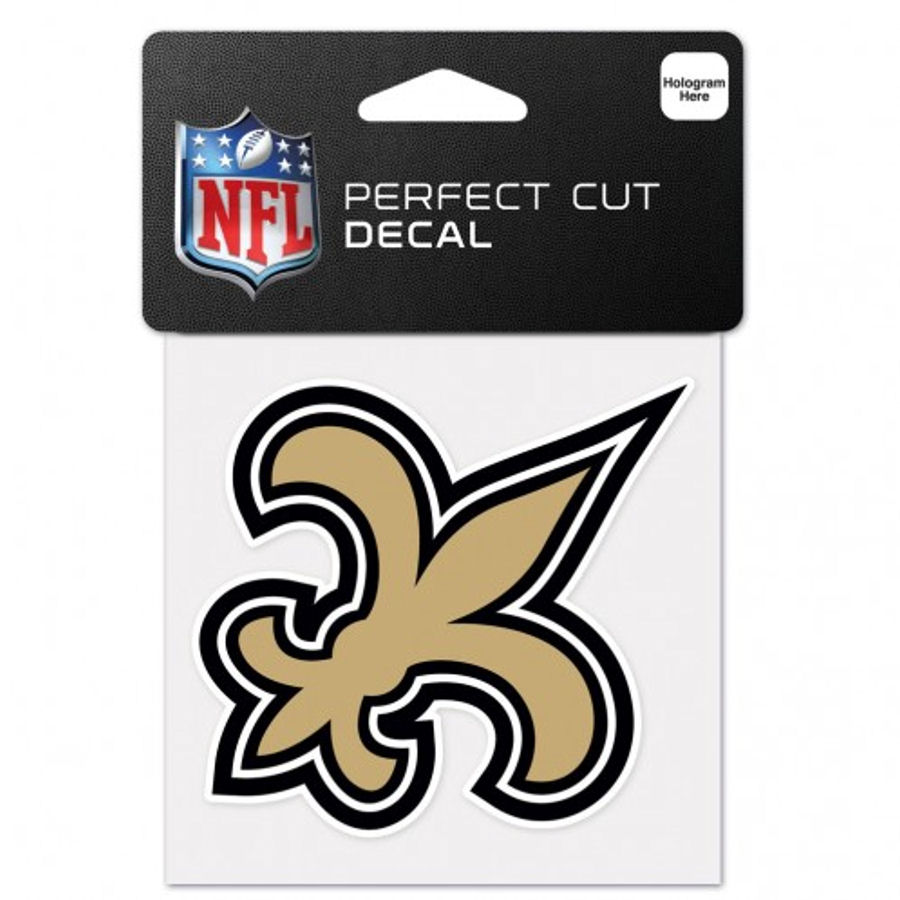 New Orleans Saints Logo - 4x4 Die Cut Decal at Sticker Shoppe