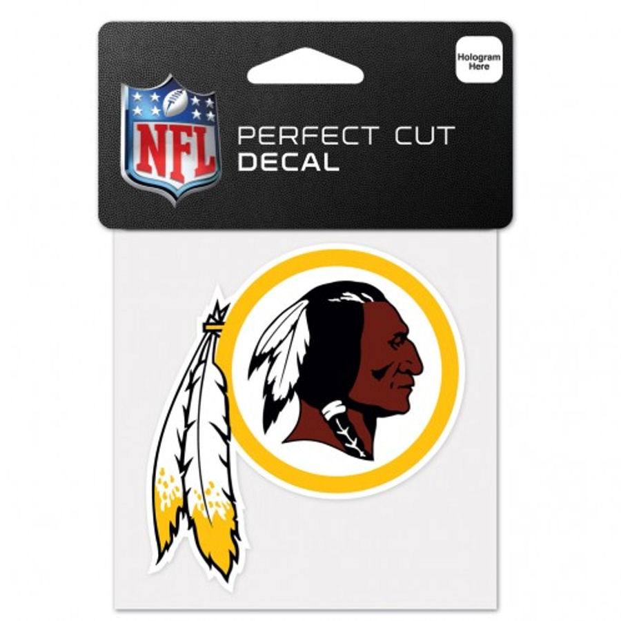 Washington Redskins Logo - 4x4 Die Cut Decal at Sticker Shoppe