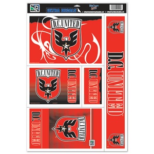 Washington D.C. United - Set of 5 Ultra Decals at Sticker Shoppe