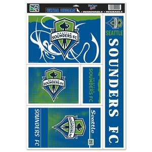Seattle Sounders - Set of 5 Ultra Decals at Sticker Shoppe