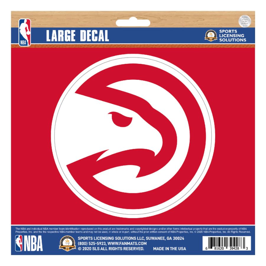 Atlanta Hawks Logo - 8x8 Vinyl Sticker at Sticker Shoppe