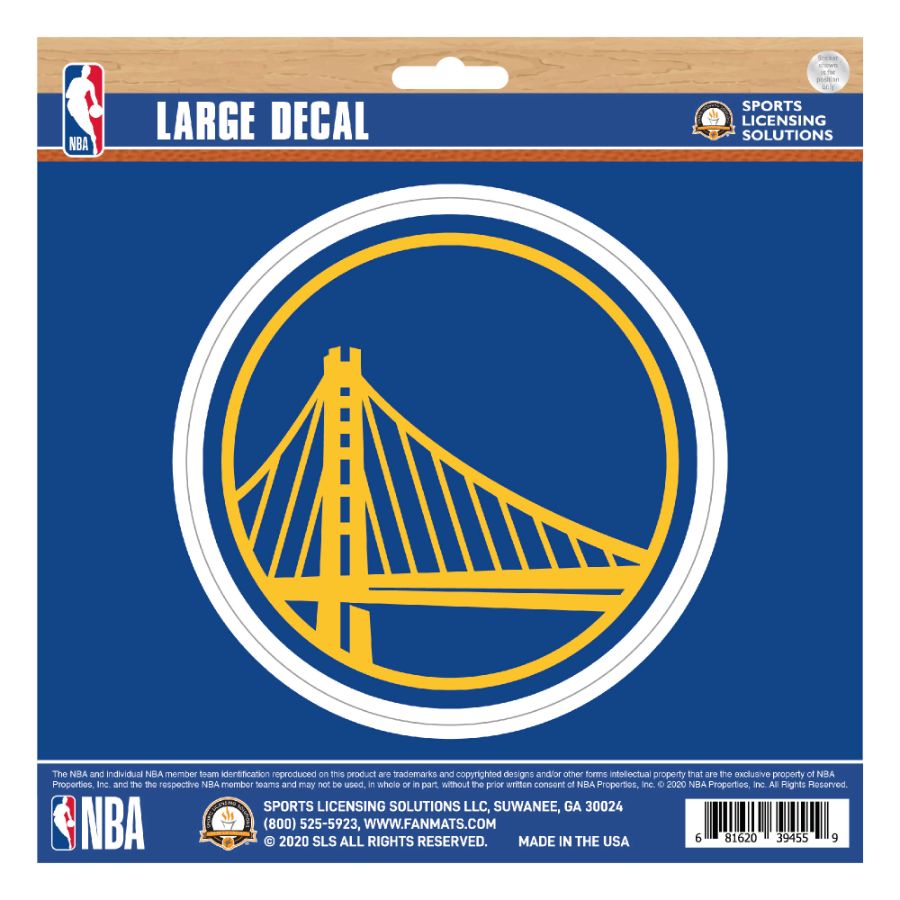 Golden State Warriors Logo - 8x8 Vinyl Sticker at Sticker Shoppe