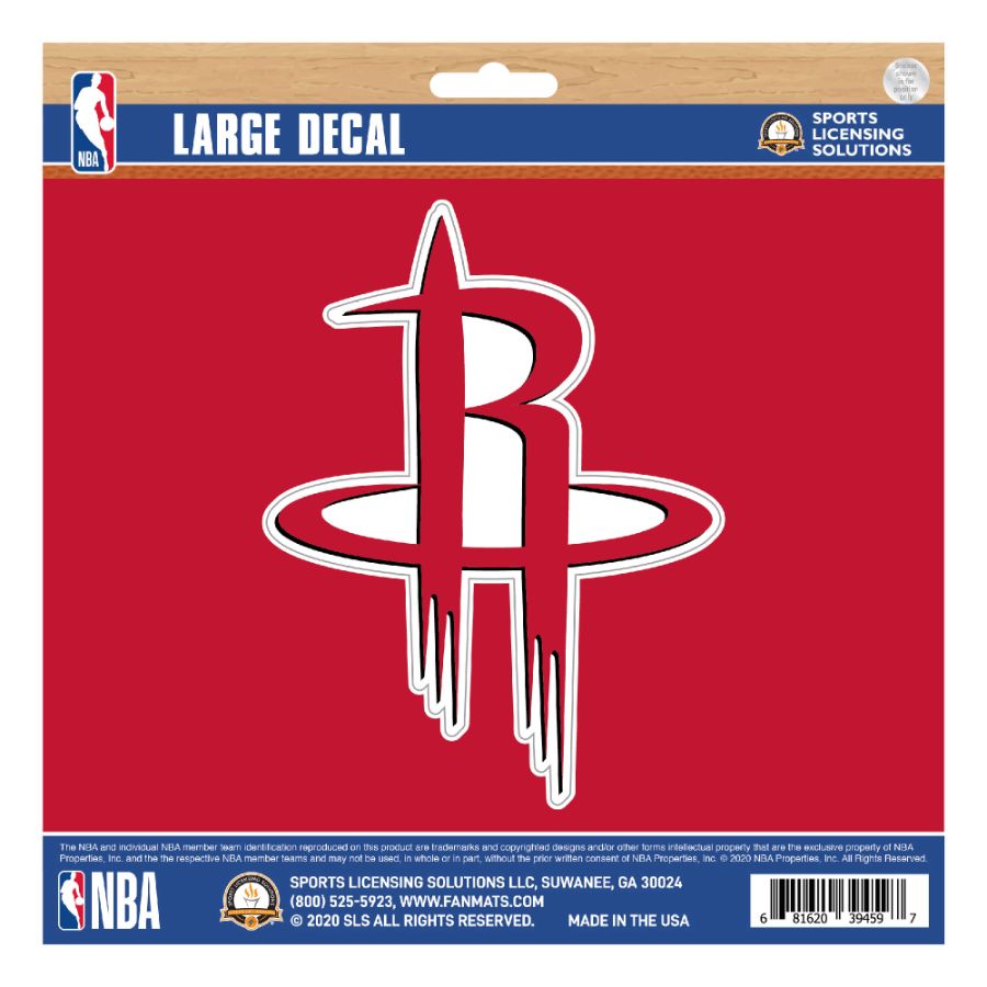 Houston Rockets Logo - 8x8 Vinyl Sticker at Sticker Shoppe