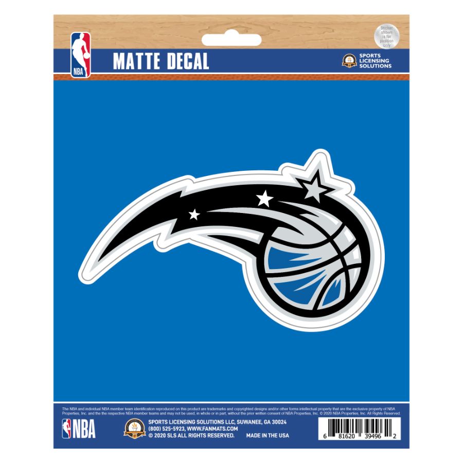 Orlando Magic - Vinyl Matte Sticker at Sticker Shoppe