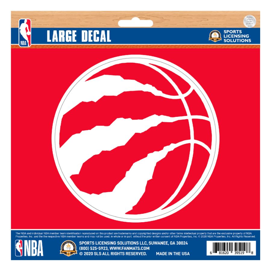Toronto Raptors Logo - 8x8 Vinyl Sticker at Sticker Shoppe