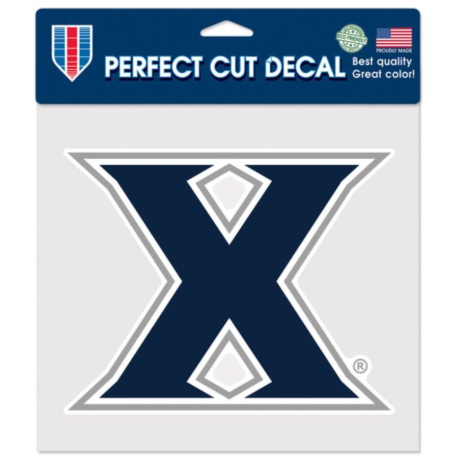 Xavier University Musketeers - 8x8 Full Color Die Cut Decal at Sticker ...