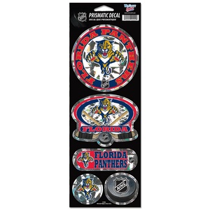 Florida Panthers - Prismatic Decal Set at Sticker Shoppe