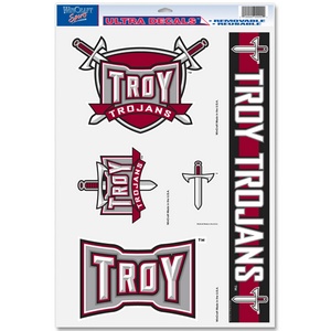 Troy University Trojans - Set of 5 Ultra Decals at Sticker Shoppe
