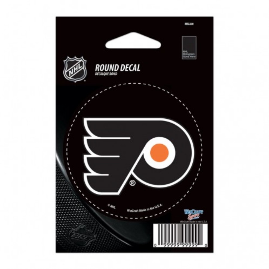 Philadelphia Flyers - 3x3 Round Vinyl Sticker at Sticker Shoppe
