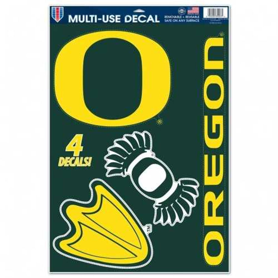 University Of Oregon Ducks - Set Of 4 Ultra Decals at Sticker Shoppe