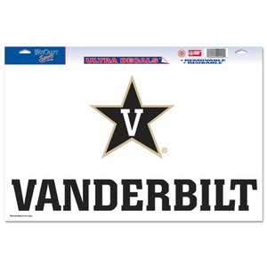 Vanderbilt University Commodores - 11x17 Ultra Decal at Sticker Shoppe