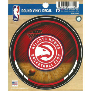 Atlanta Hawks - Round Sticker at Sticker Shoppe