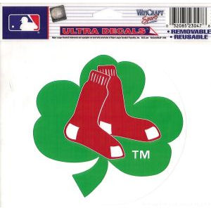 Boston Red Sox Clover - 5x6 Ultra Decal at Sticker Shoppe