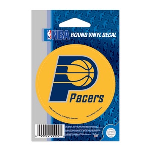 Indiana Pacers - 3x3 Round Vinyl Sticker at Sticker Shoppe