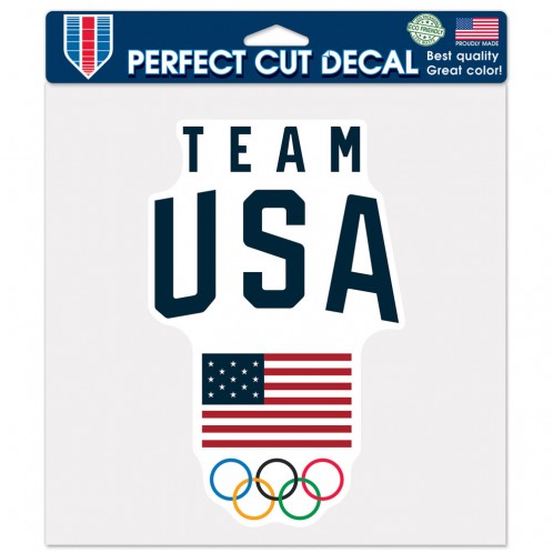 United States Olympic Team USA - 8x8 Die Cut Decal at Sticker Shoppe