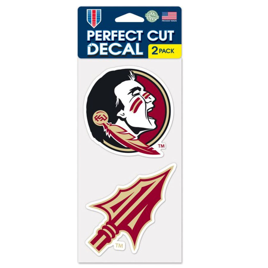 Florida State University Seminoles - Set of Two 4x4 Die Cut Decals at ...