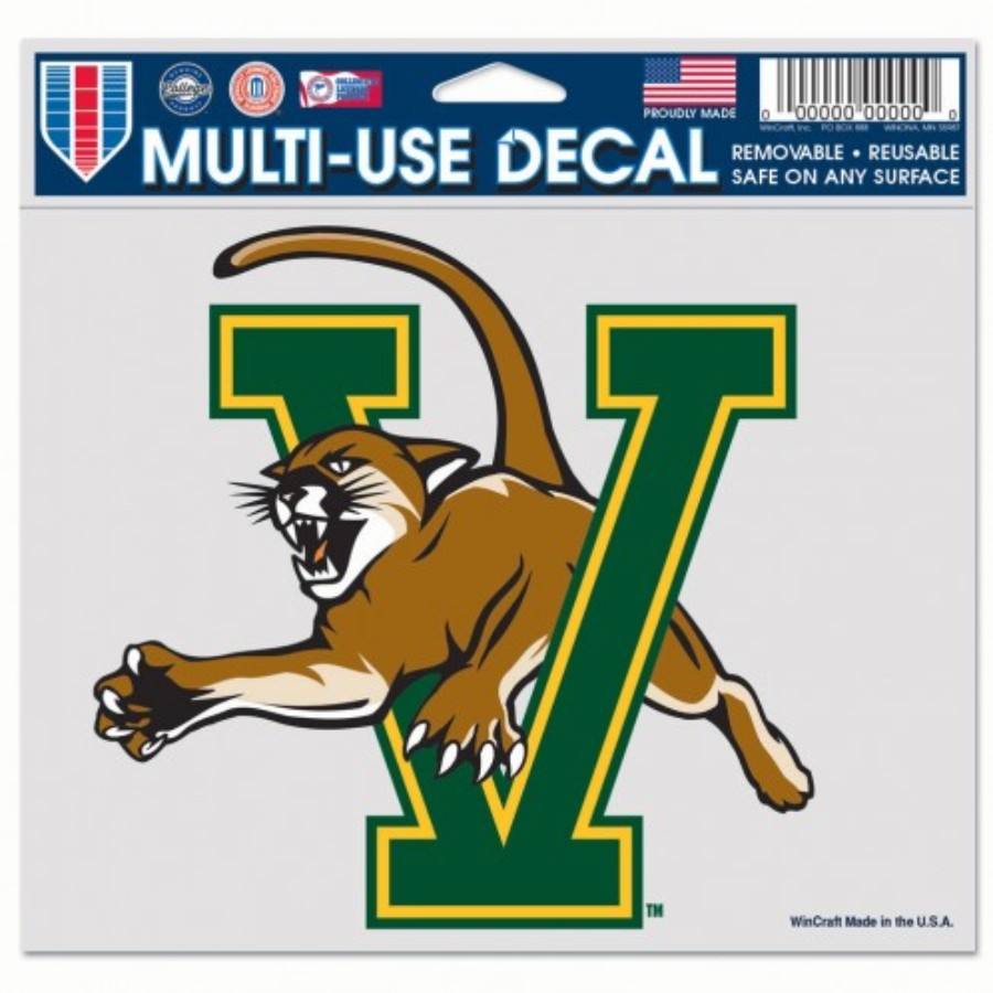 University Of Vermont Catamounts - 5x6 Ultra Decal at Sticker Shoppe