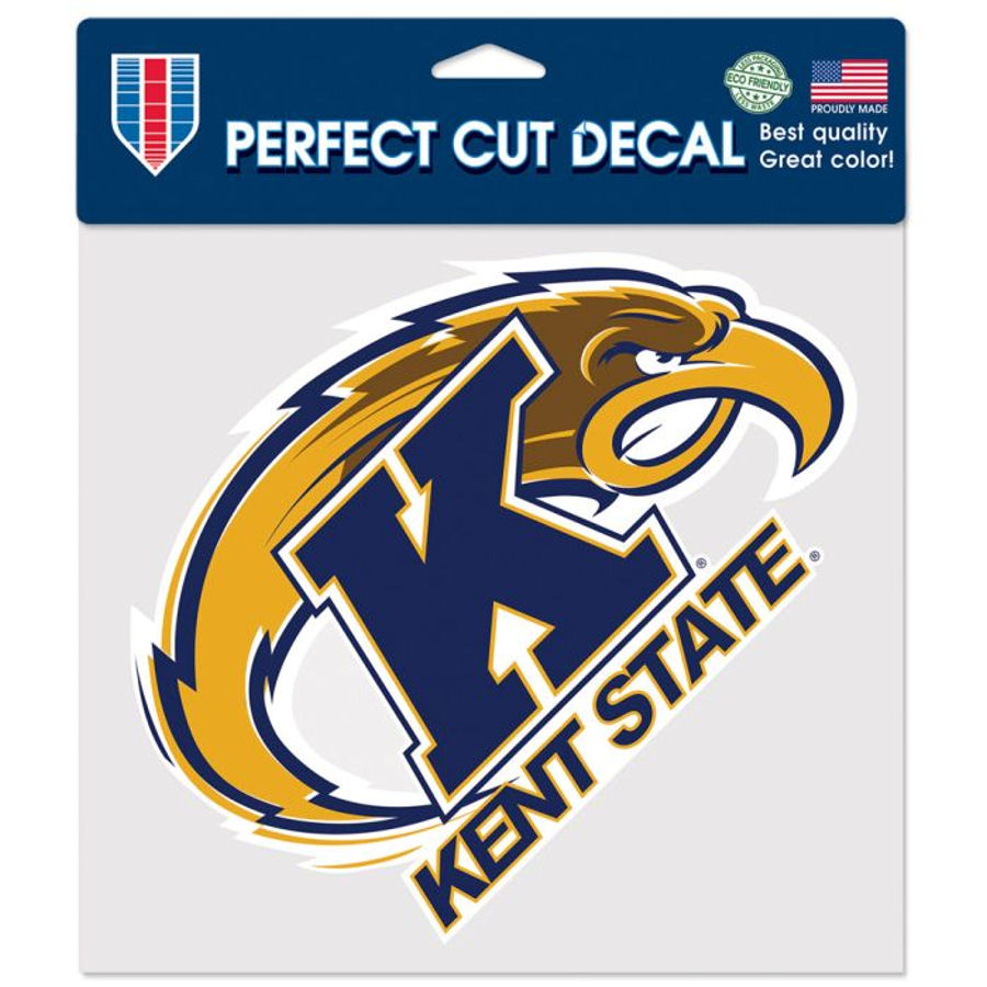 Kent State University Golden Flashes - 8x8 Full Color Die Cut Decal at ...