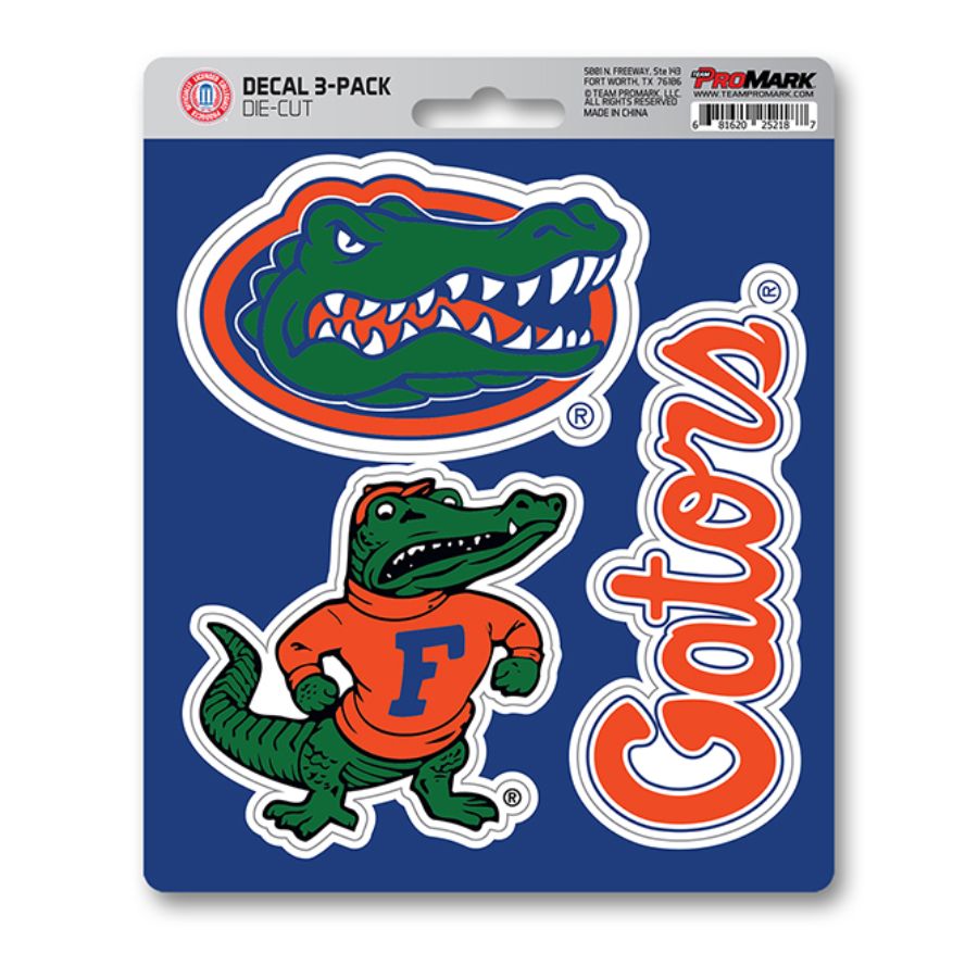 University Of Florida Gators Team Logo - Set Of 3 Sticker Sheet at ...