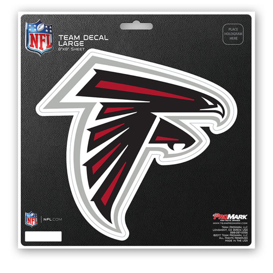 Atlanta Falcons Logo - 8x8 Vinyl Sticker at Sticker Shoppe