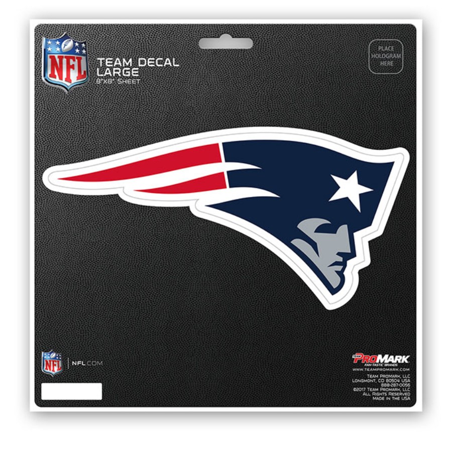 New England Patriots Logo - 8x8 Vinyl Sticker at Sticker Shoppe
