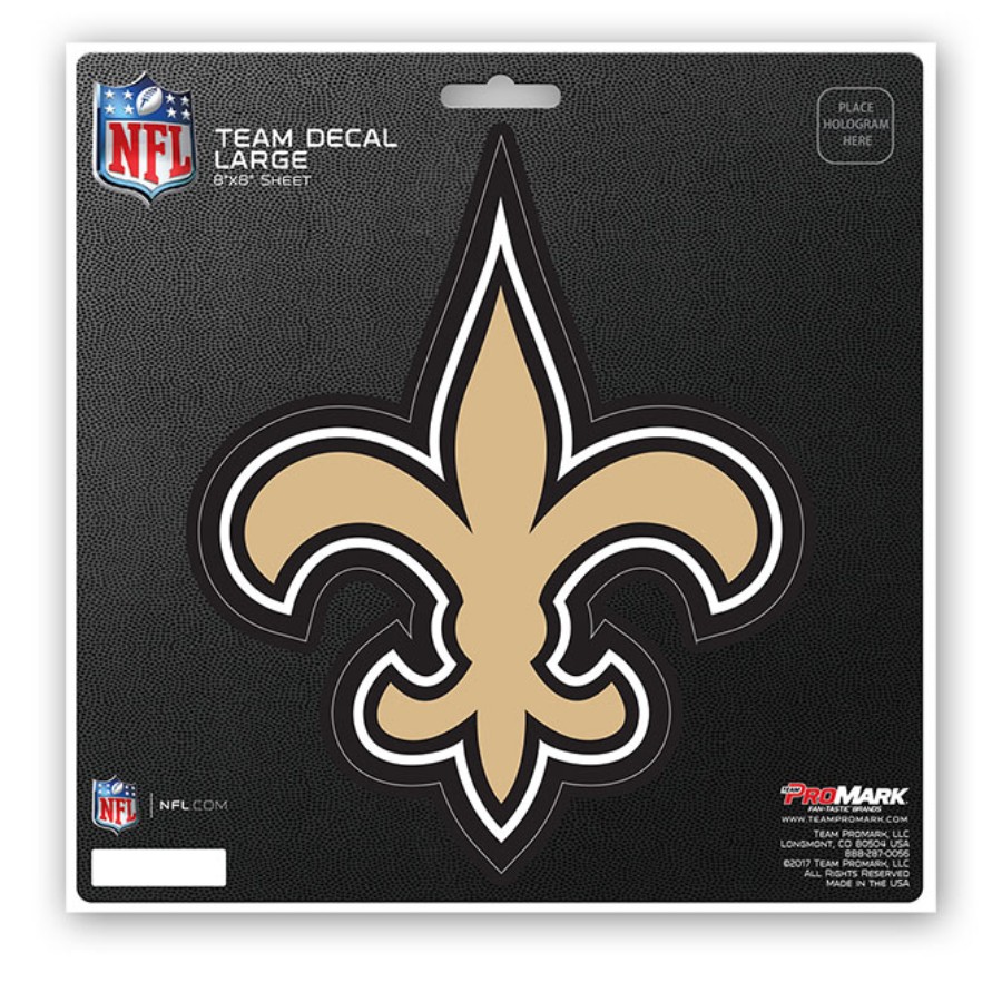New Orleans Saints Logo - 8x8 Vinyl Sticker at Sticker Shoppe