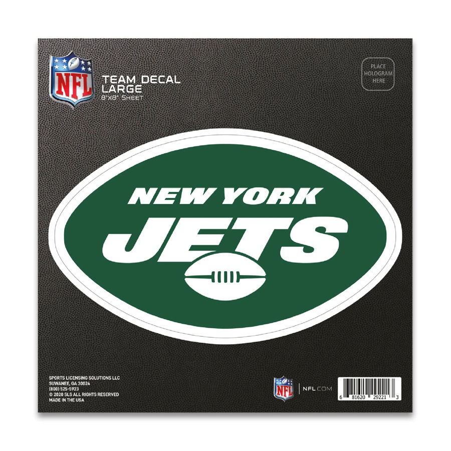New York Jets Logo - 8x8 Vinyl Sticker at Sticker Shoppe