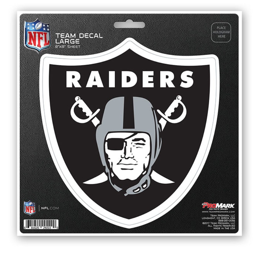Las Vegas Raiders Logo - 8x8 Vinyl Sticker at Sticker Shoppe