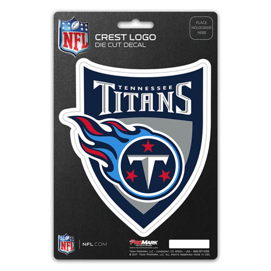 Tennessee Titans - Shield Crest Sticker at Sticker Shoppe