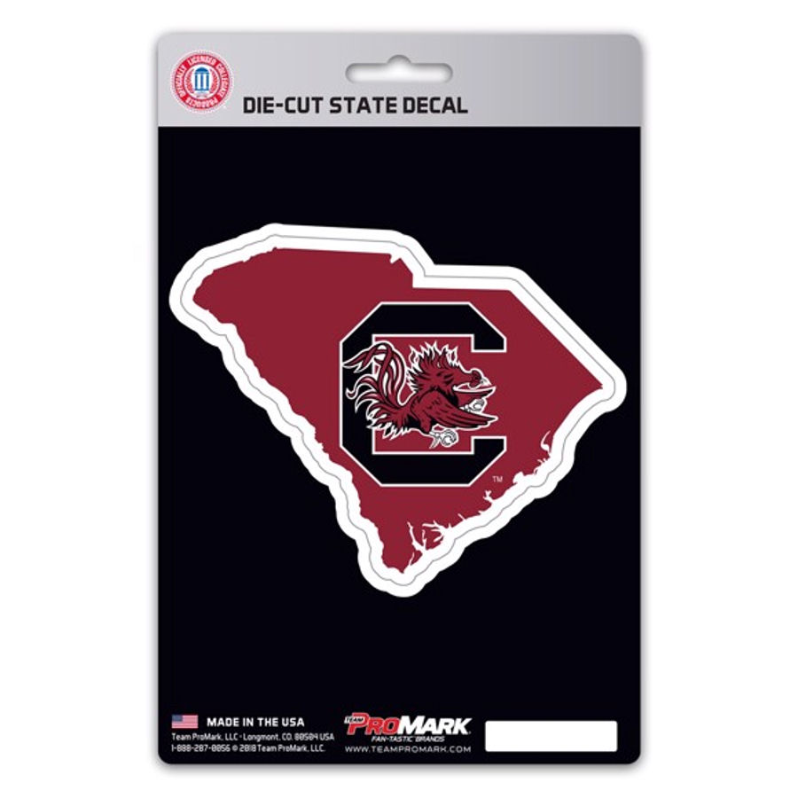 University Of South Carolina Gamecocks Home State South Carolina Shaped ...