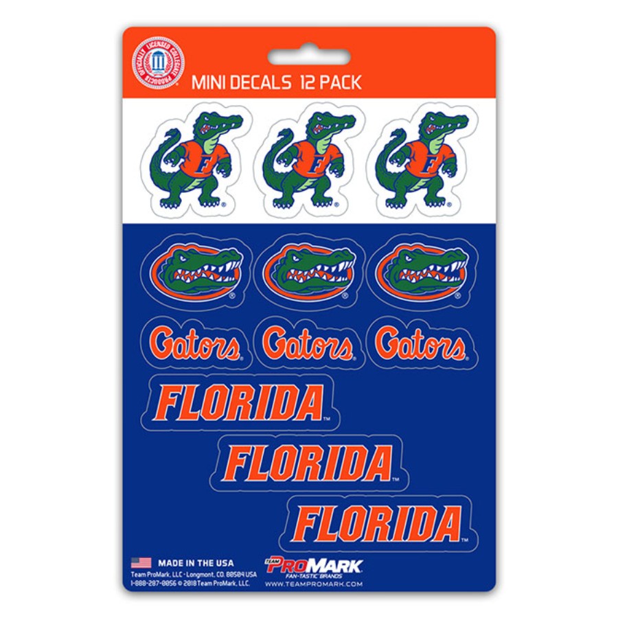 University Of Florida Gators - Set Of 12 Sticker Sheet at Sticker Shoppe