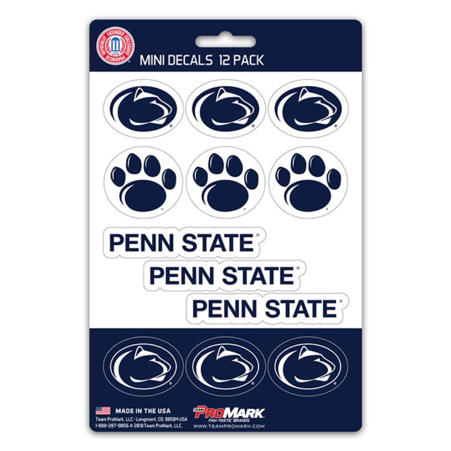 Penn State University Nittany Lions - Set Of 12 Sticker Sheet at ...