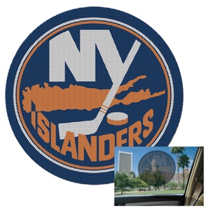 New York Islanders - Perforated Shade Decal at Sticker Shoppe