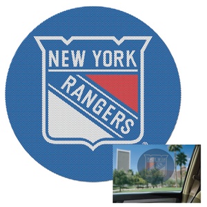 New York Rangers - Perforated Shade Decal at Sticker Shoppe