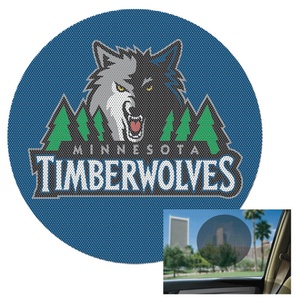 Minnesota Timberwolves - Perforated Shade Decal at Sticker Shoppe