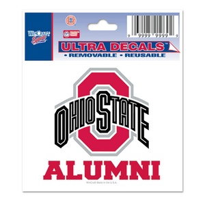 Ohio State University Buckeyes Alumni - 3x4 Ultra Decal at Sticker Shoppe