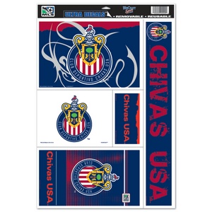 Chivas USA - Set of 5 Ultra Decals at Sticker Shoppe