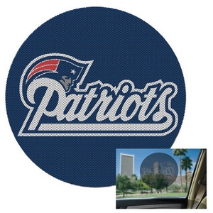 New England Patriots - Perforated Shade Decal at Sticker Shoppe